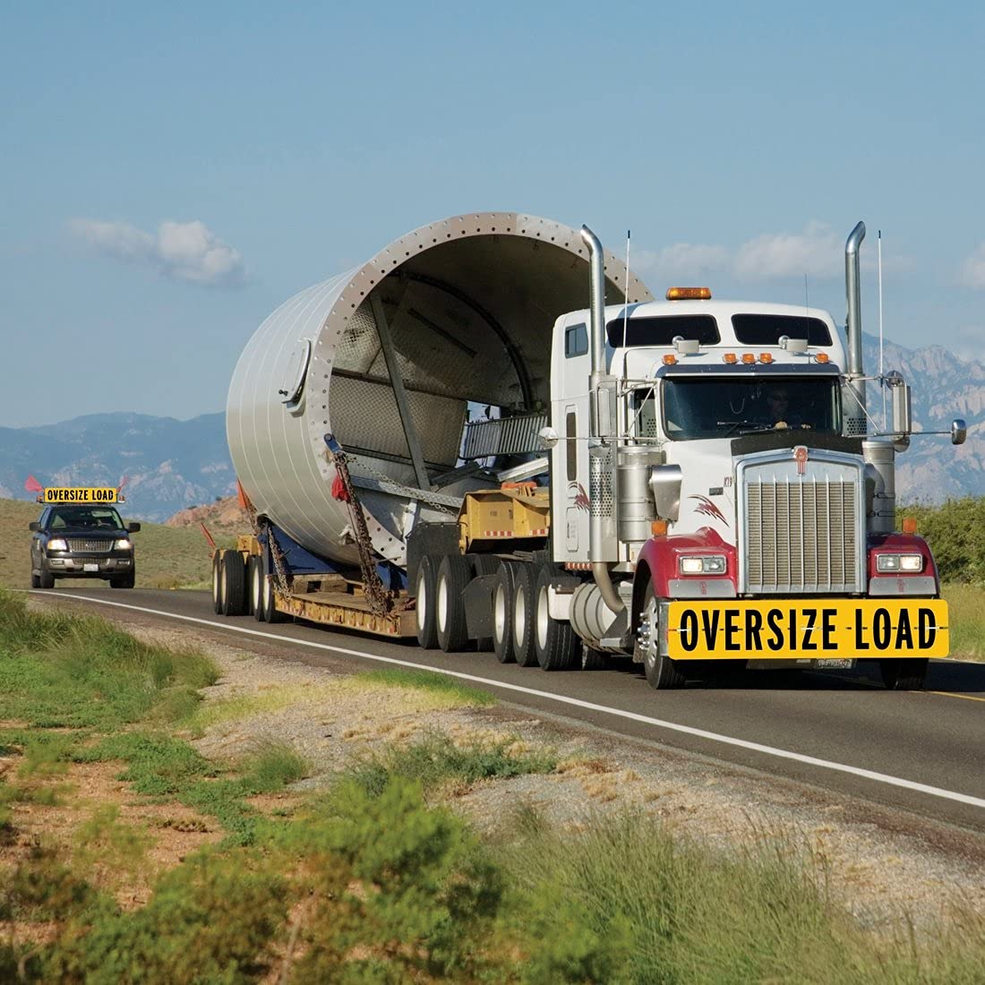 Oversize Load Hinged Aluminum .080 - WCS Permits and Pilot Cars